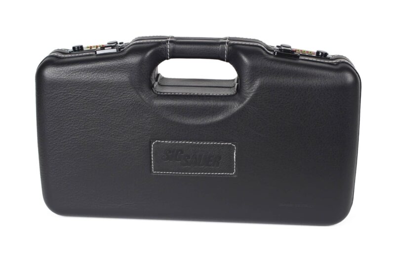 Leather Hard Pistol Carrying Case - Licensed by SIG SAUER®