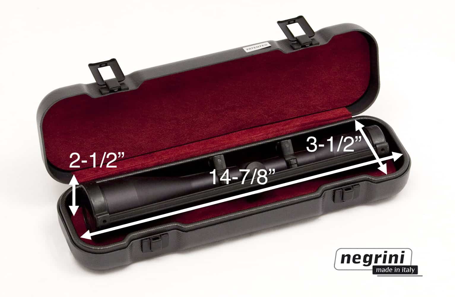 Negrini Luxury Gun Cases | Negrini Riflescope Hard Protective Travel ...